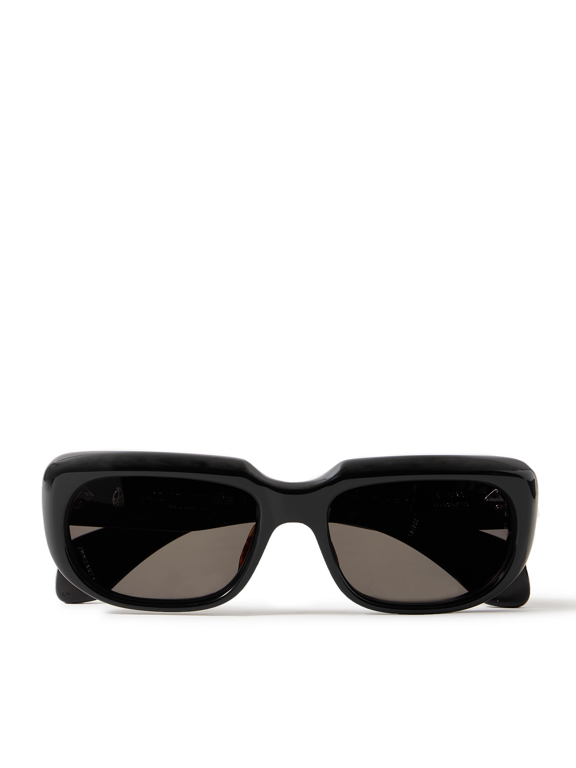 Jacques Marie Mage Sartet Rectangular Sunglasses - Black | Editorialist