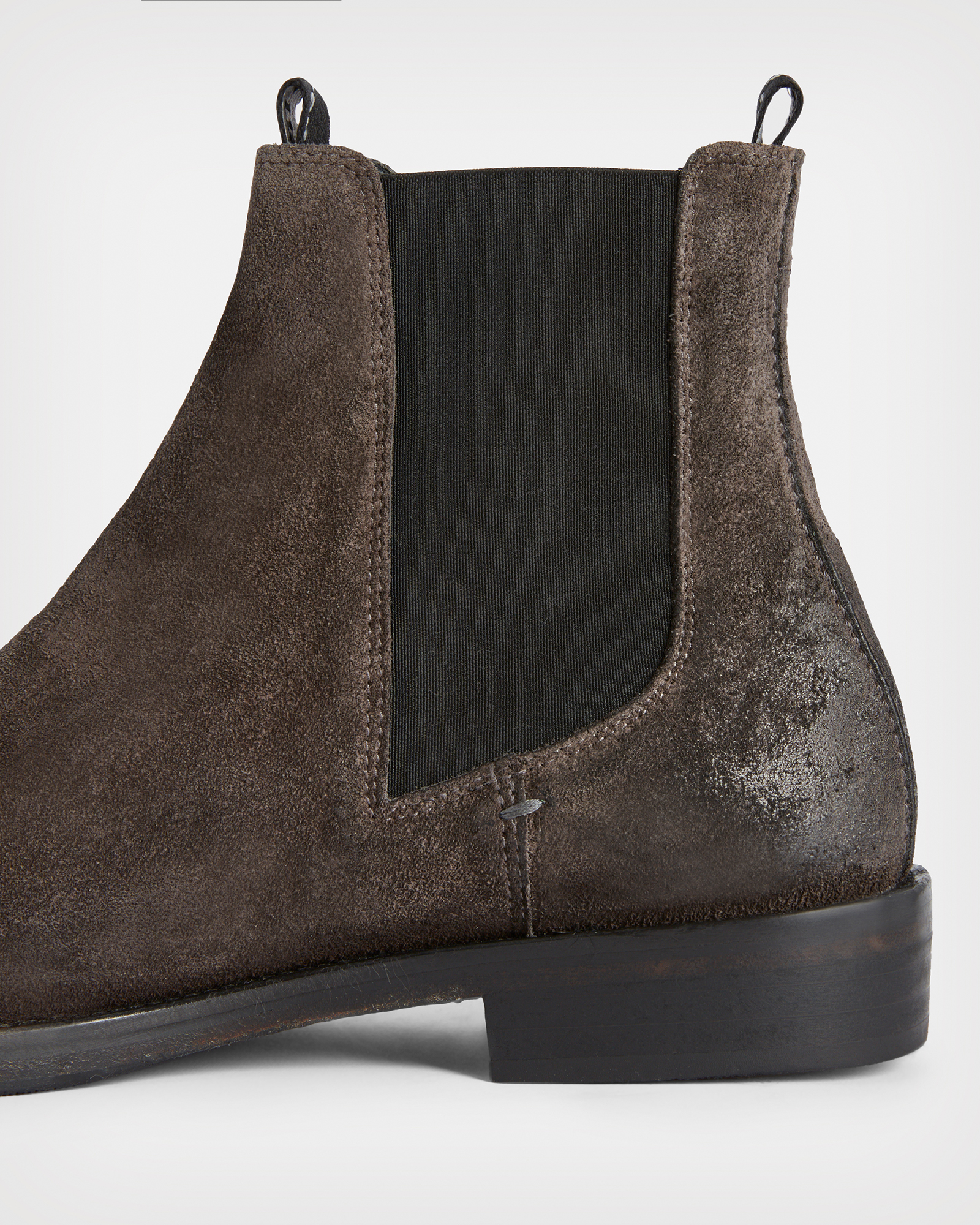 ALLSAINTS Men’s Eli Chelsea Boots Size 8 Grey Suede ALLSAINTS Eli Suede Boots, Charcoal Grey Size | Mercari main image 3
