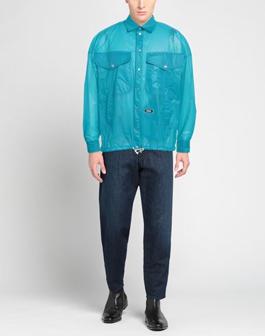 DSQUARED2 man jacket turquoise size 40 polyamide
