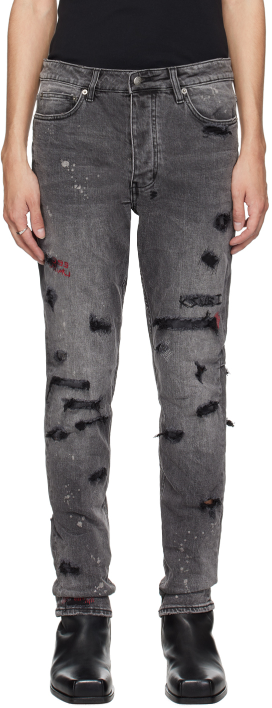 Ksubi Gray Chitch Trash Devil Jeans In Denim 45% Off Editorialist