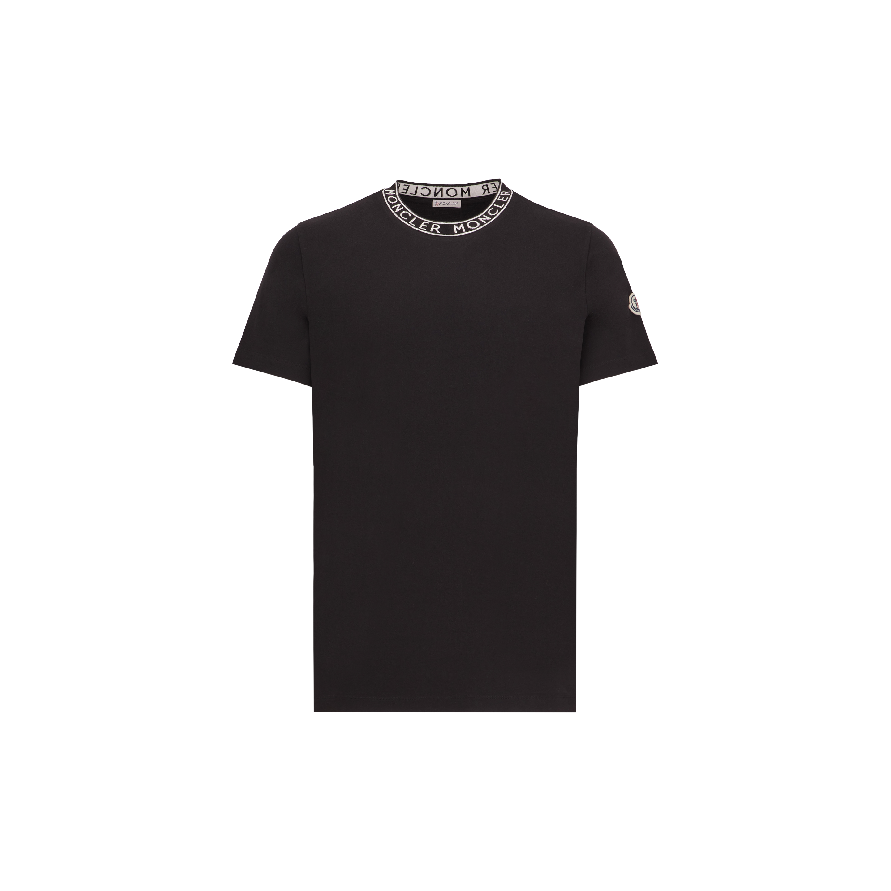 Moncler Vertical Logo T-Shirt - Grey | Editorialist