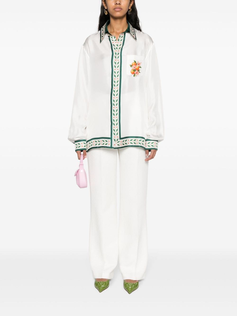 CASABLANCA Casablanca bouclé tailored trousers