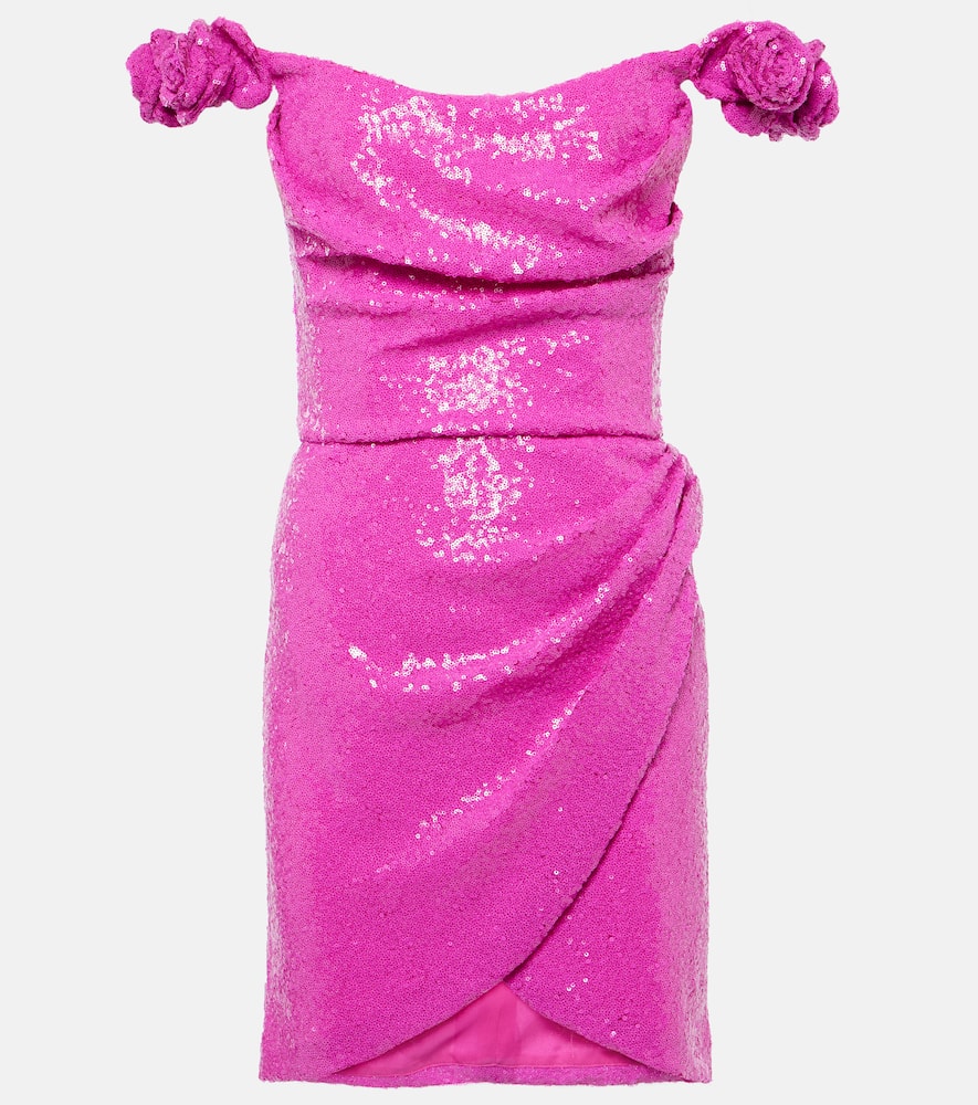 strapless open back dress Panama Strapless Maxi Dress Hot Pink