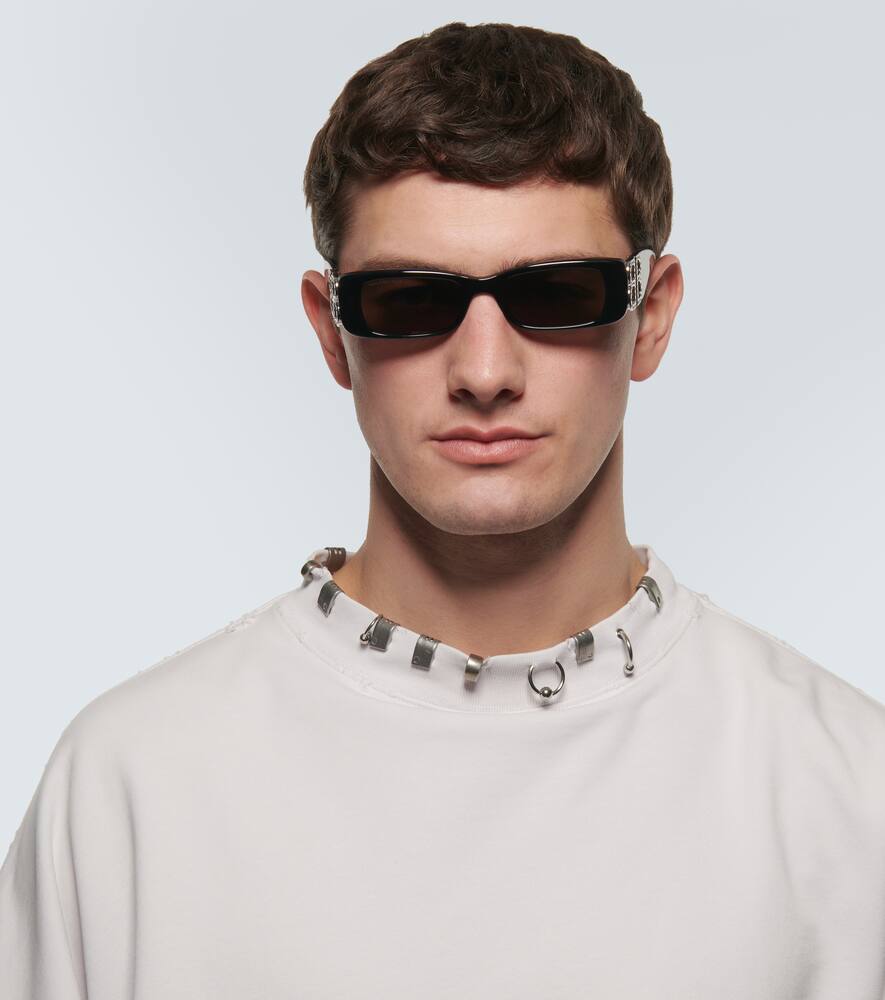 BALENCIAGA Balenciaga Dynasty Rectangular Sunglasses