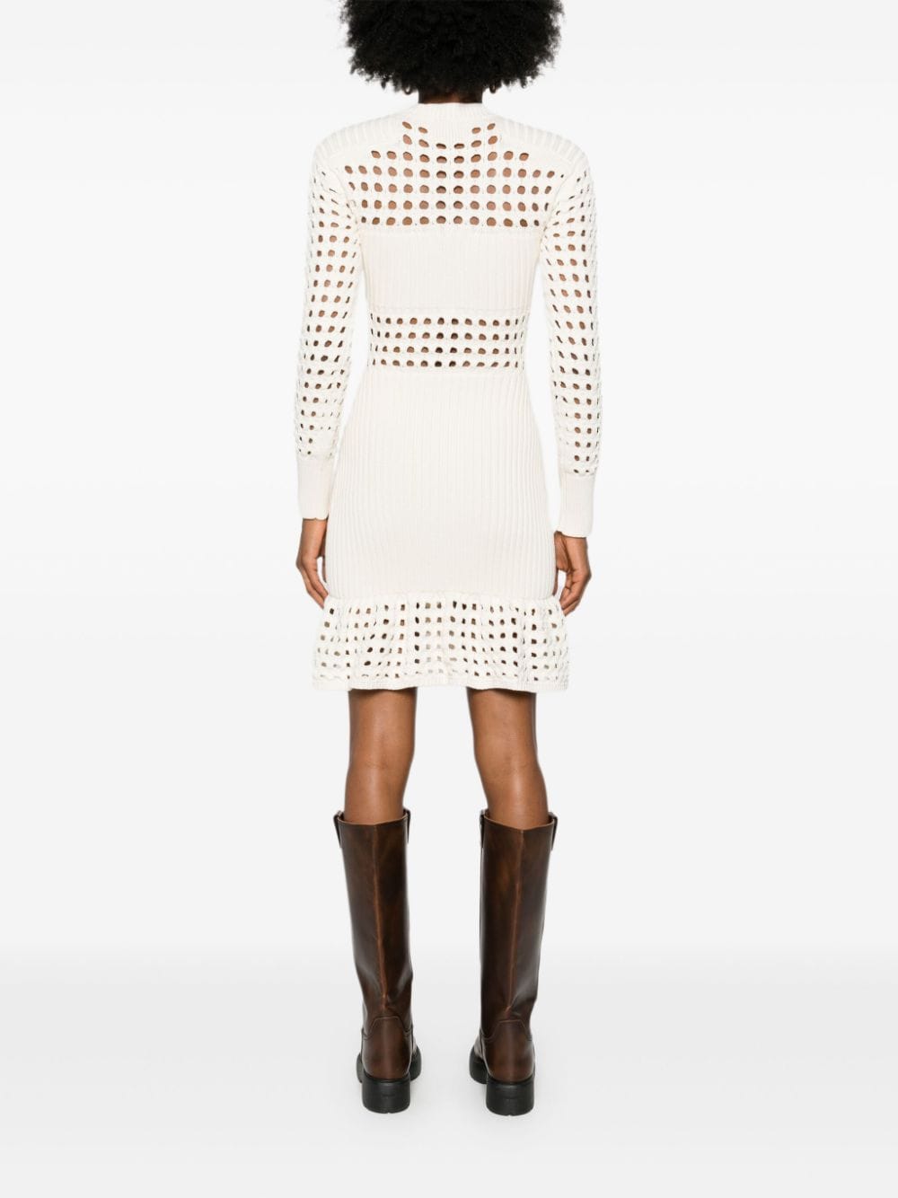 ALEXANDER MCQUEEN Knitted Mini Dress