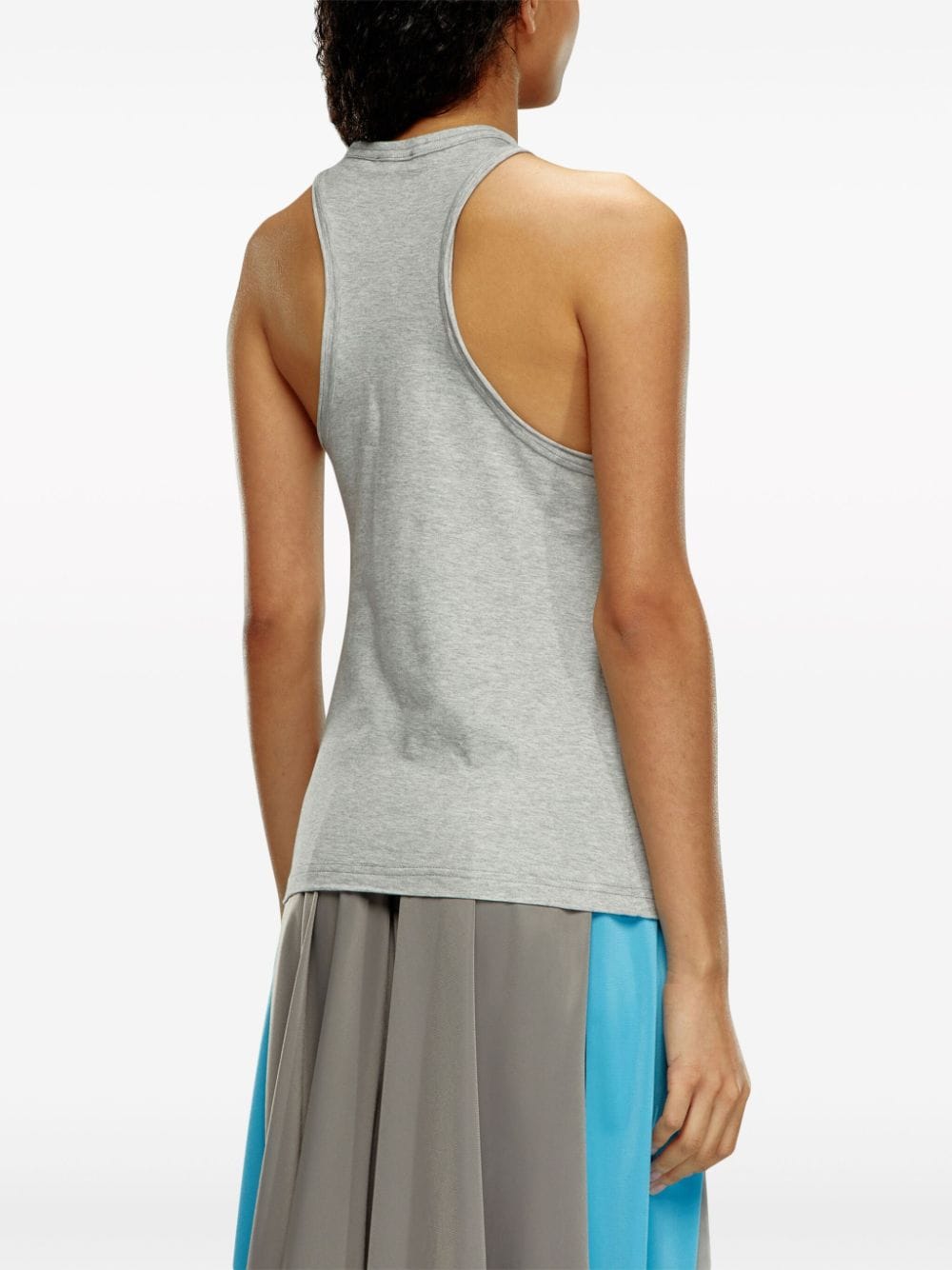 Diesel® T-Zelia Twited Tank Top In Grey - 30% Off | Editorialist