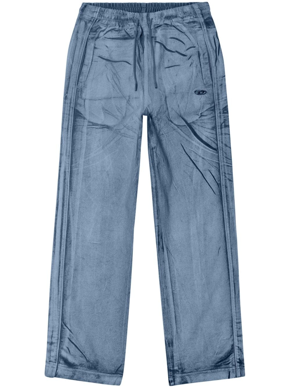 Diesel® Straight D-Martians Track Jeans In Blue - 50% Off