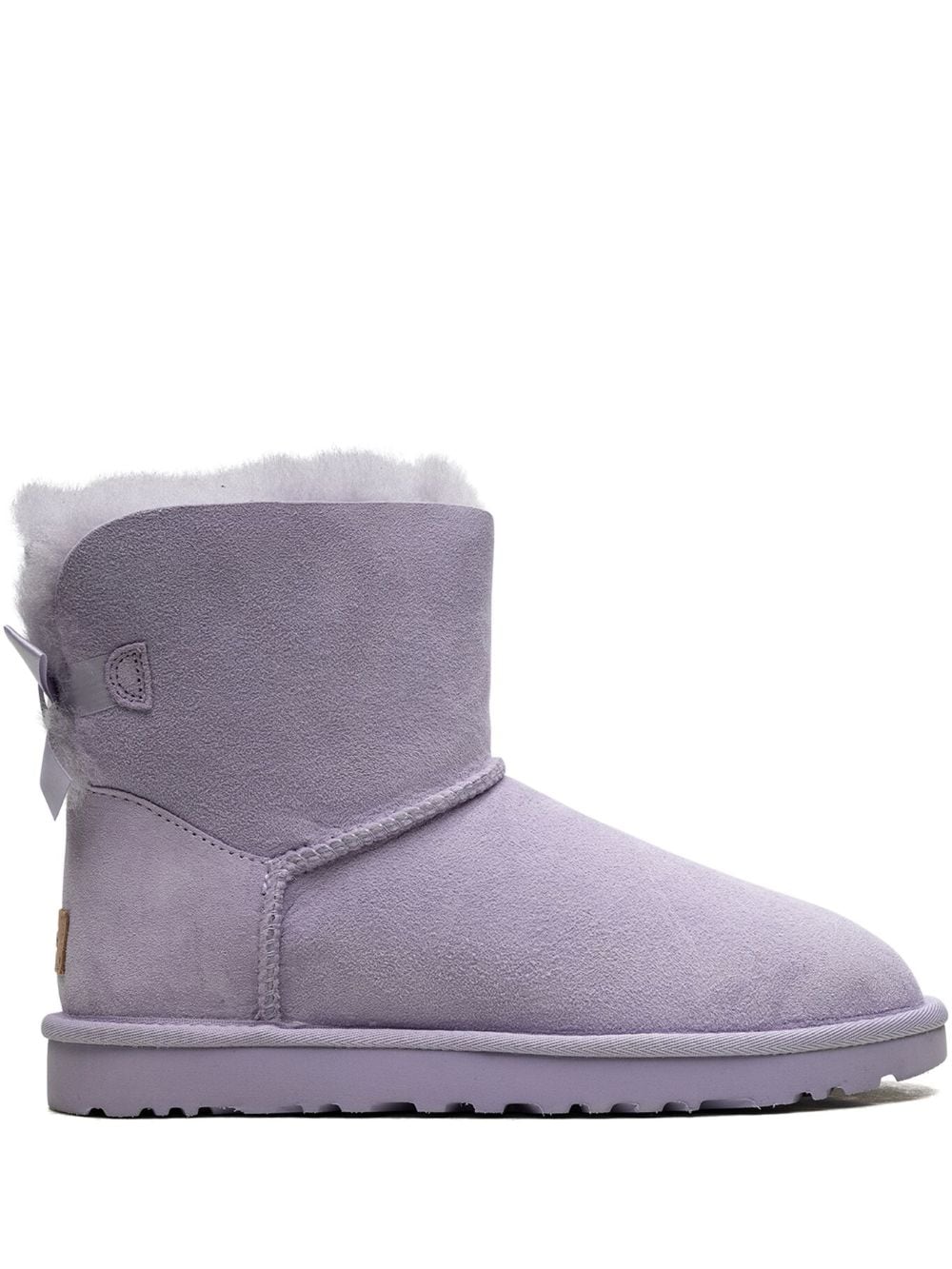 Ugg Mini Bailey Bow Ii Boots - Purple | Editorialist, image size:1000x1333