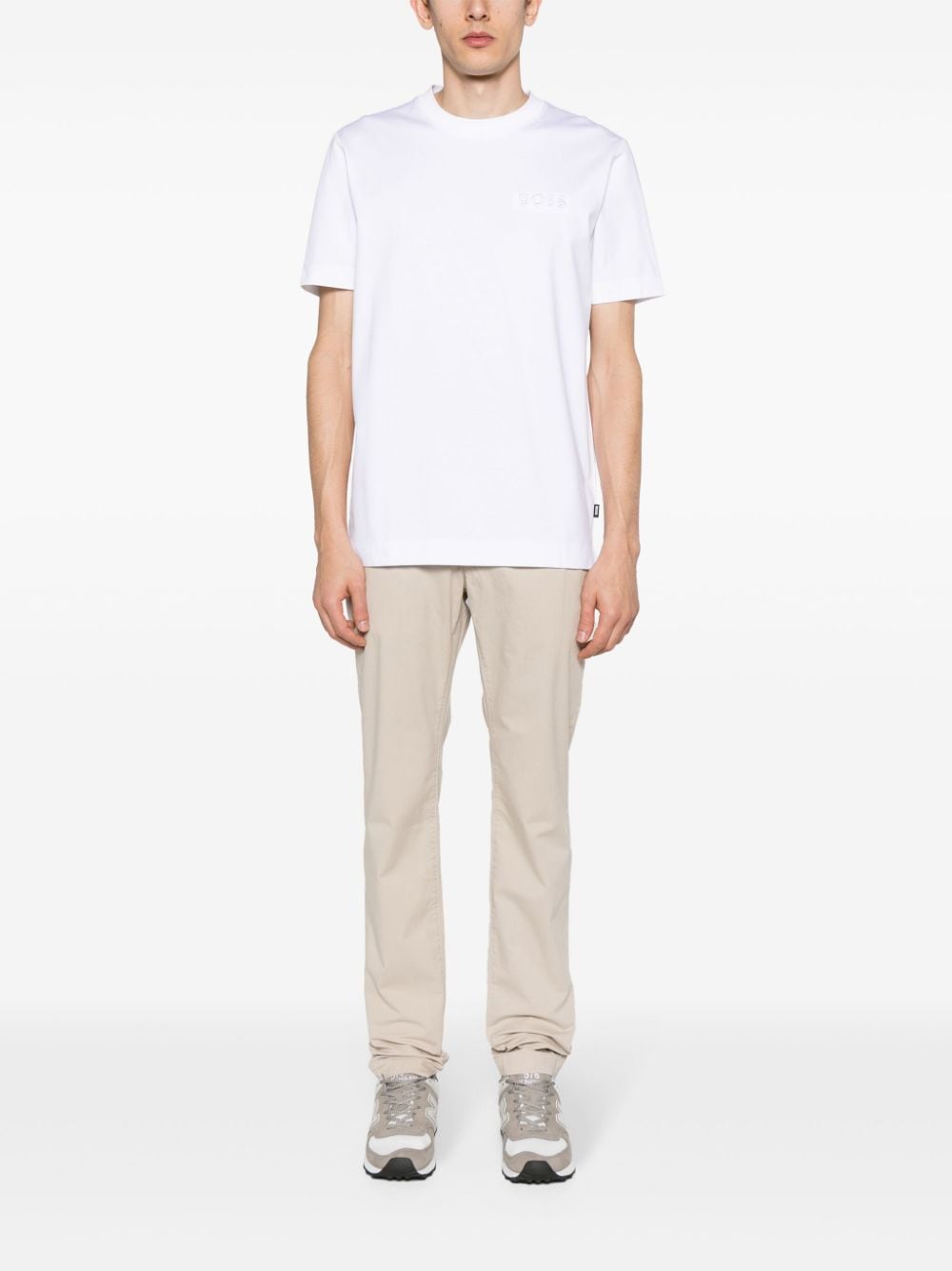 JACOB COHEN Jacob Cohën Mid-Rise Cotton Chino Trousers