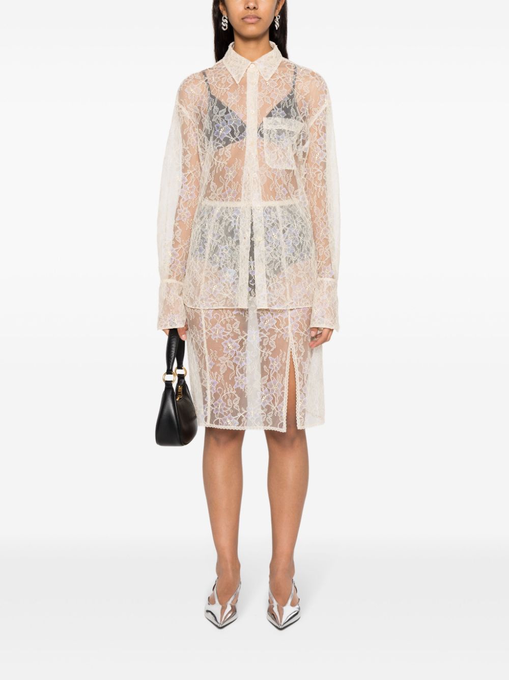 ZADIG&VOLTAIRE Zadig&Voltaire Justicia Floral-Lace Skirt