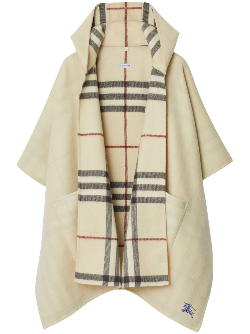 BURBERRY Burberry Cashmere Hooded Cape