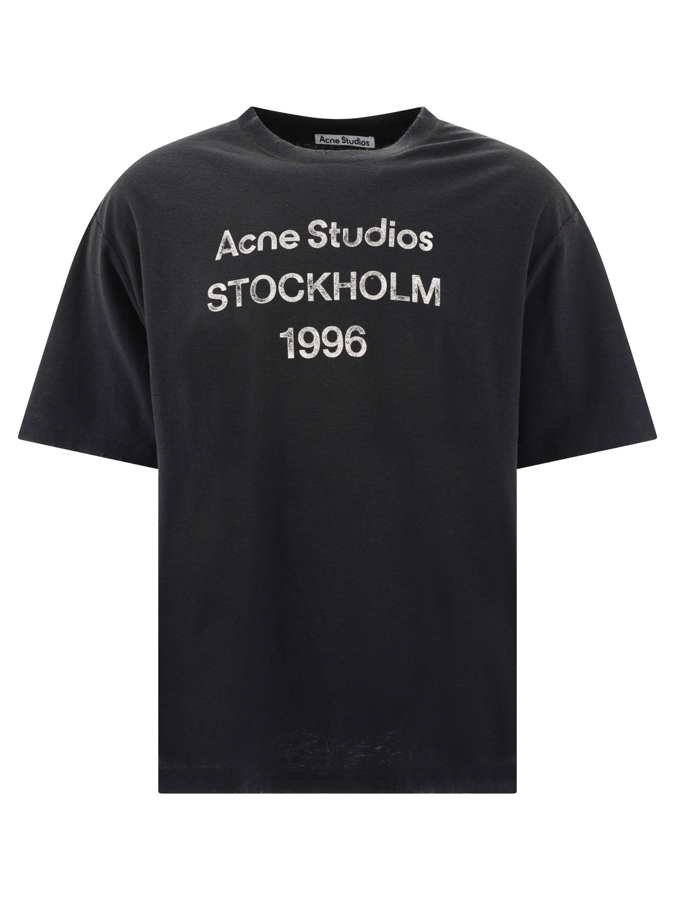 Acne Studios Stockholm 1996 T Shirt - Black | Editorialist
