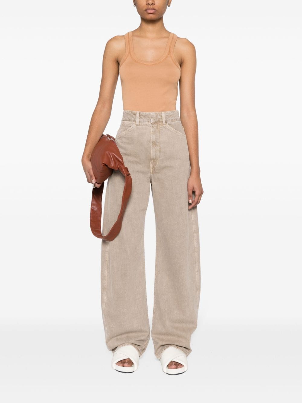 LEMAIRE LEMAIRE Ribbed Cotton Tank Top