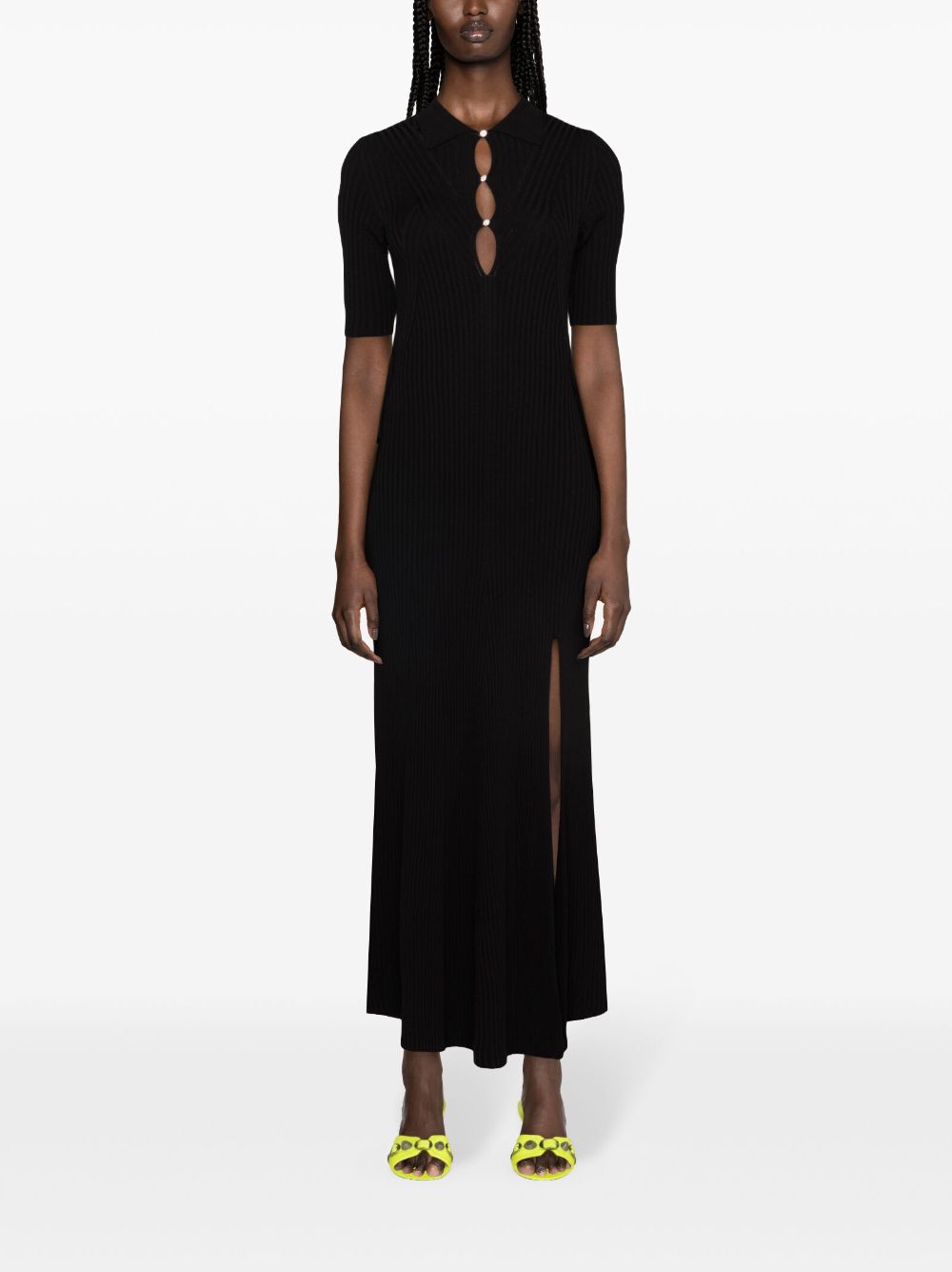 ZADIG&VOLTAIRE Lysa Ribbed-Knit Maxi Dress