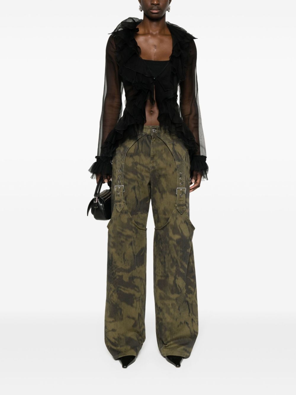 BLUMARINE Blumarine Low-Rise Boyfriend Jeans