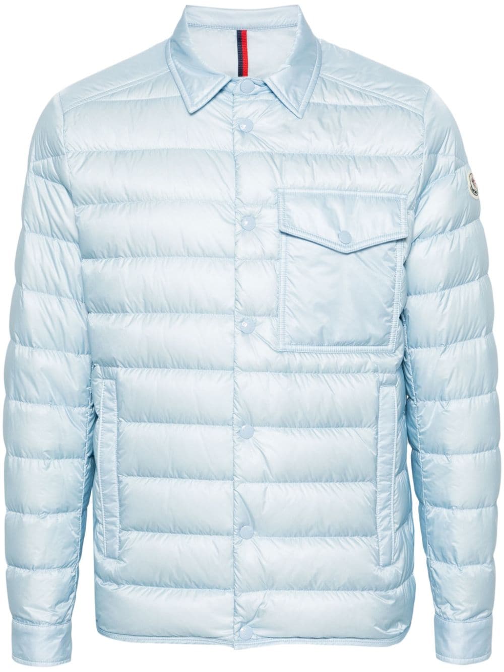 Moncler Tinibres Padded Jacket Blue Editorialist