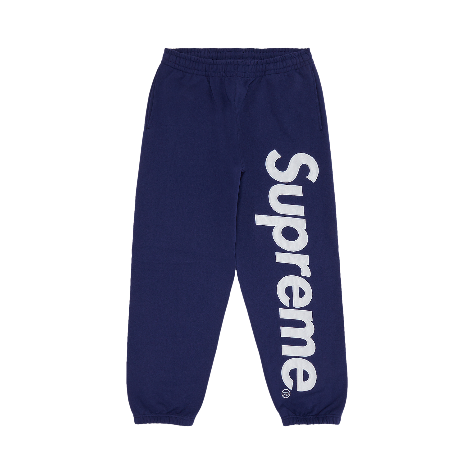 Supreme Patchwork Sweatpant Navy S supreme Split Sweatpant navy