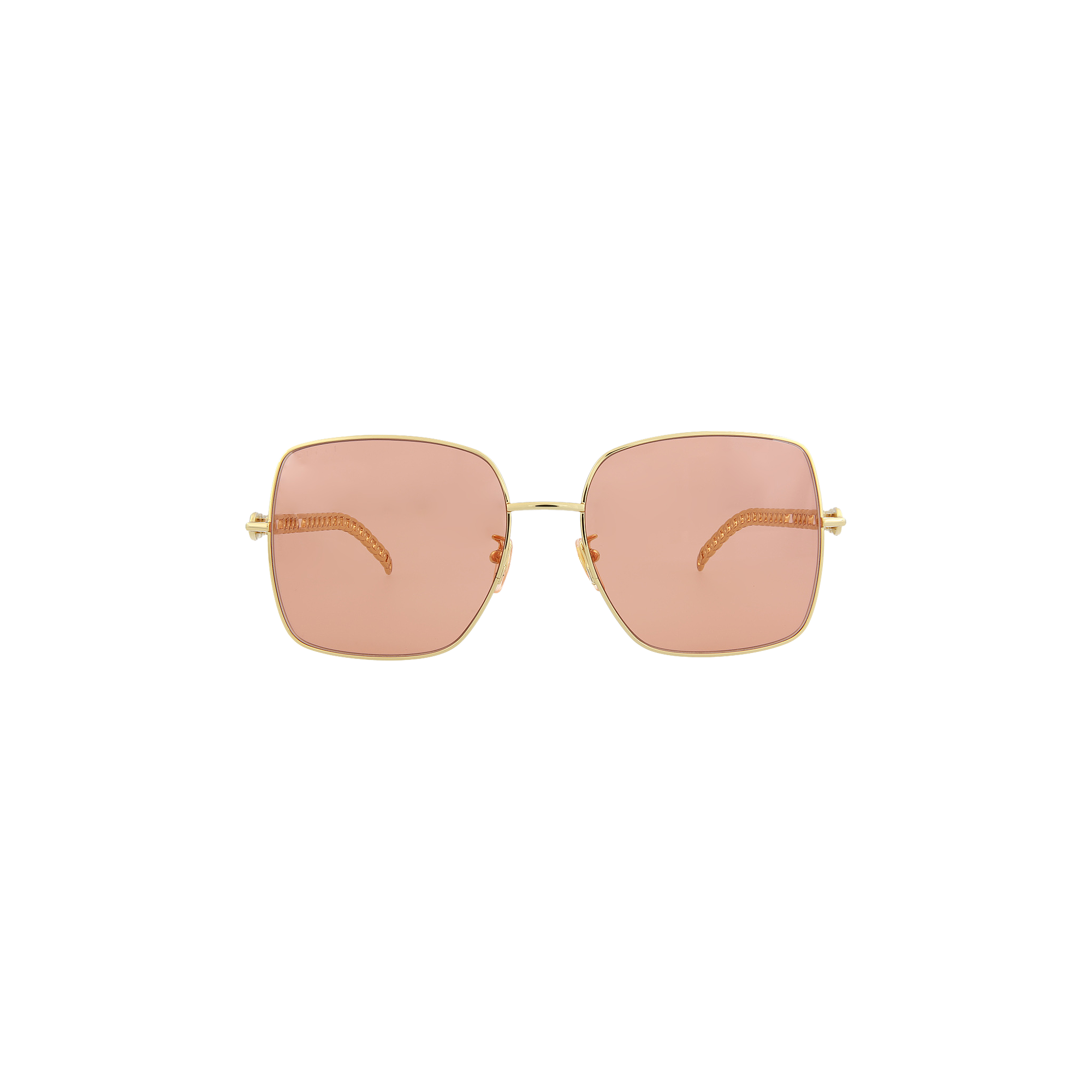 Gucci Square Frame Sunglasses - Orange | Editorialist