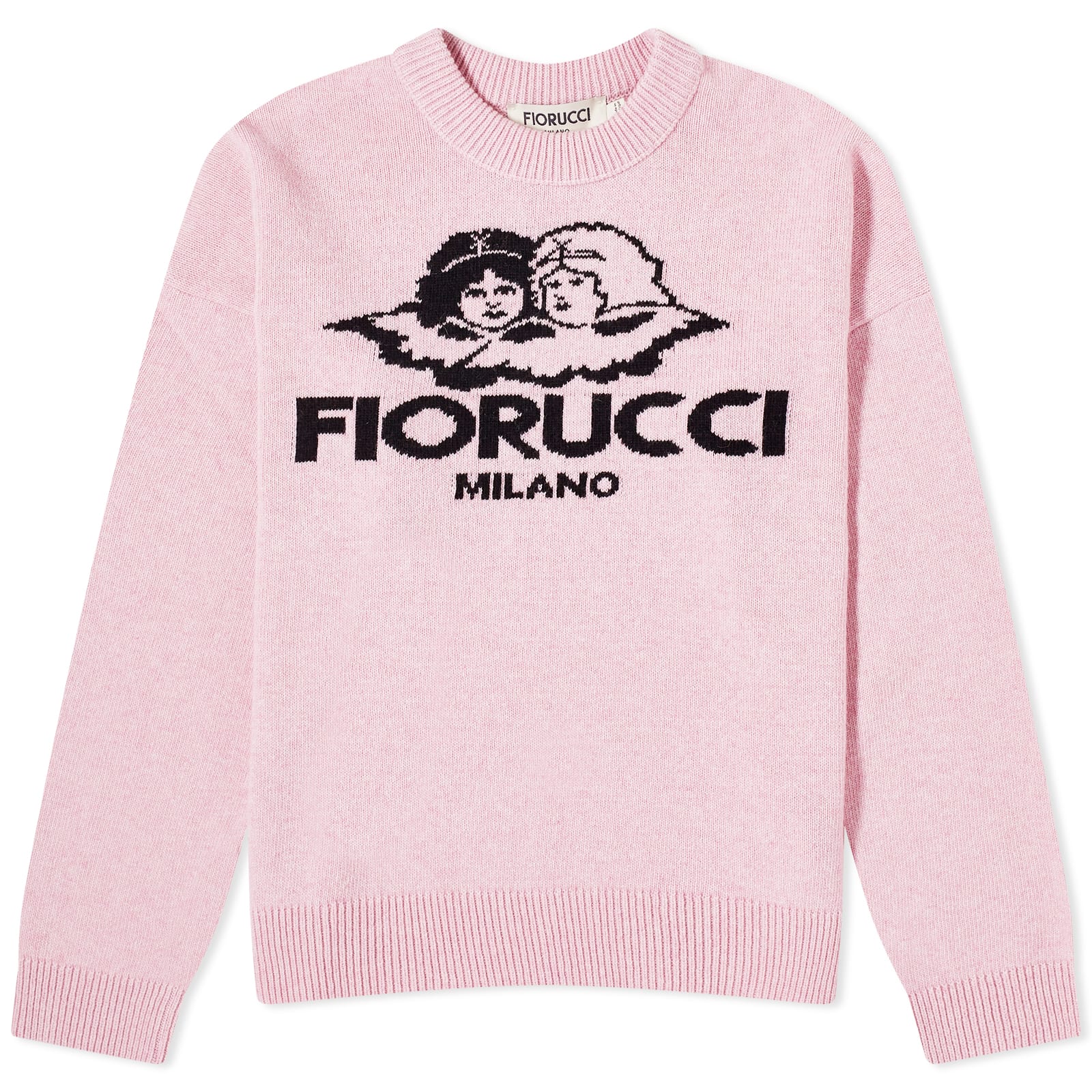 Fiorucci Milano Angels Jumper In Pink 60% Off Editorialist