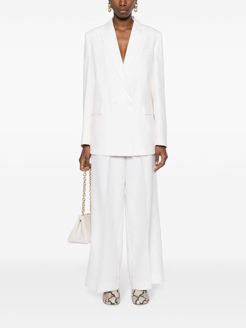 FABIANA FILIPPI Fabiana Filippi High-Waisted Wide-Leg Trousers
