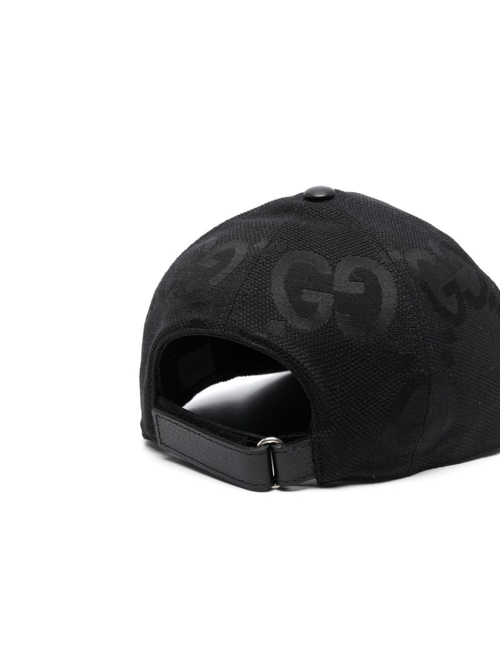 Gucci Gg Jumbo Baseball Cap - Black | Editorialist