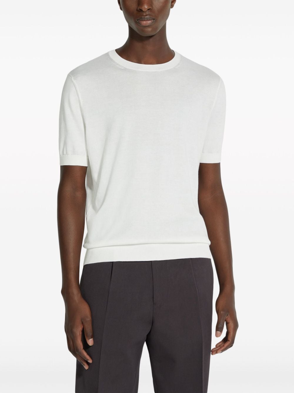 ZEGNA crew-neck cotton t-shirt