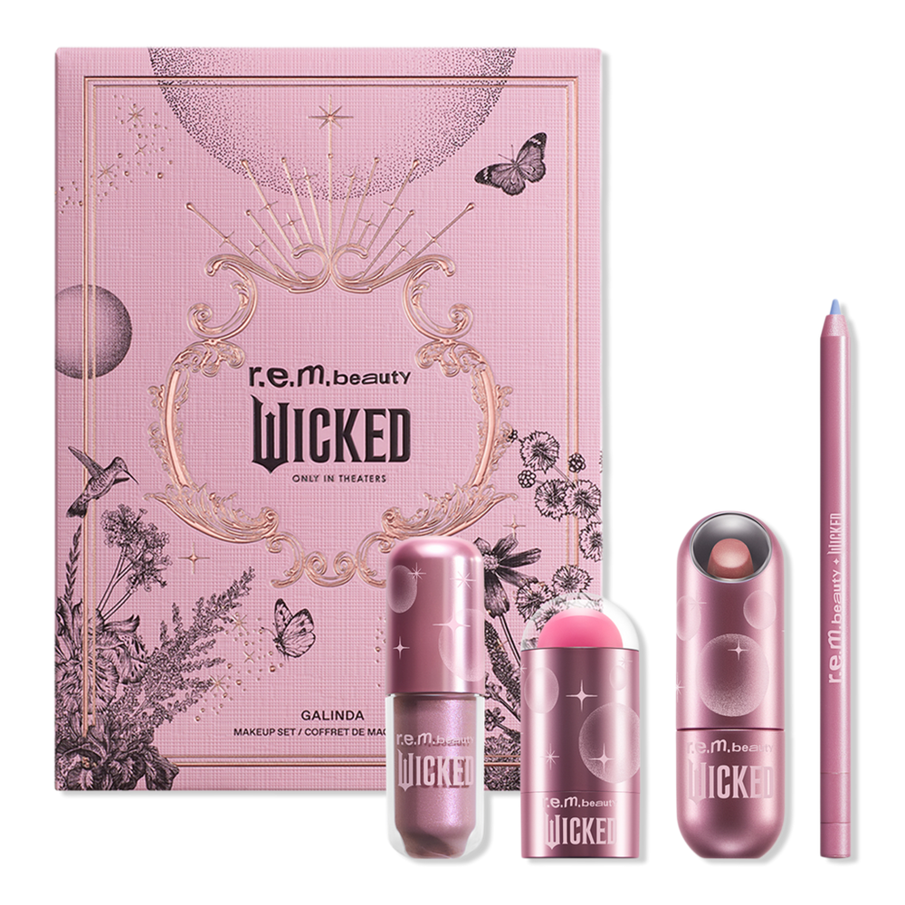 新品✨ r.e.m. beauty WICKED チーク CORAL限定品 r.e.m. beauty x Wicked: For Good Cherry Blossom Blush Palette