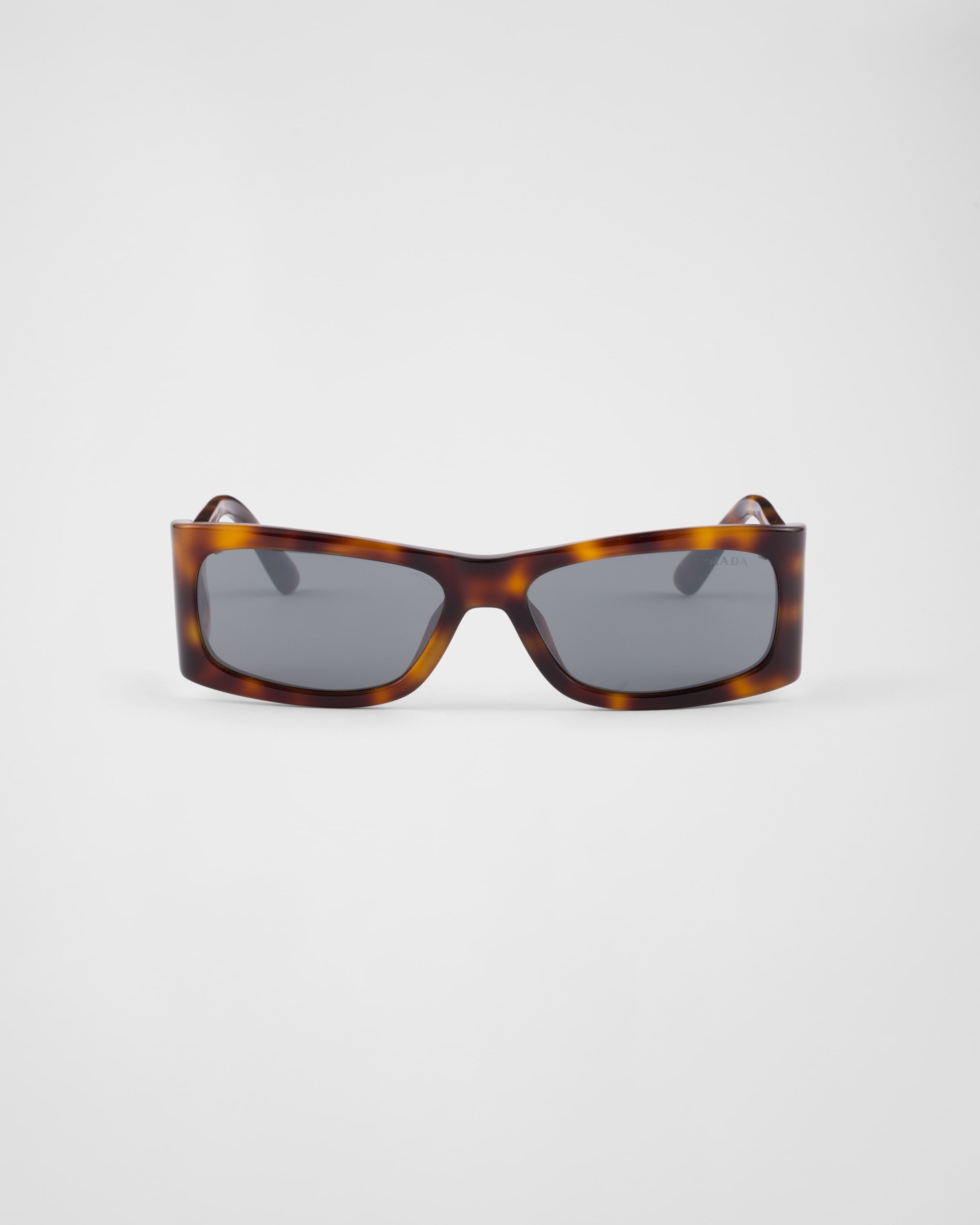 CHANEL 3242-A Clear Dark Brown Gold Plastic Sunglasses Chanel - Square Sunglasses - Dark Tortoise Brown Polarized  main image 2