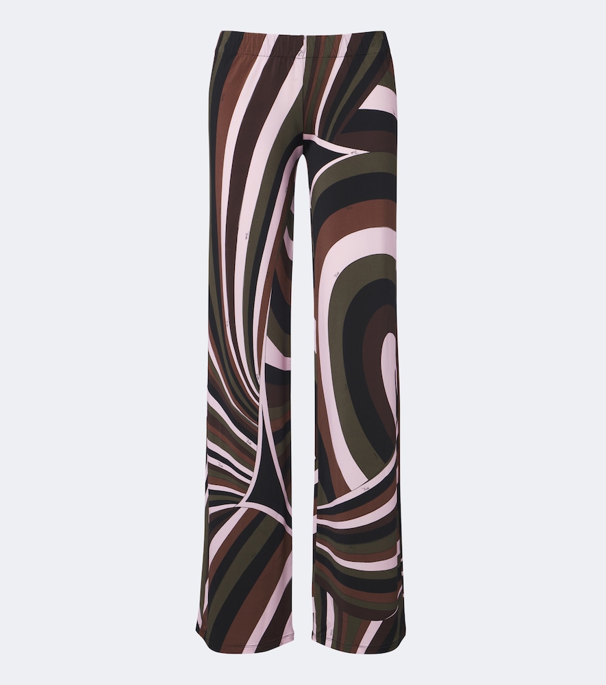 EMILIO PUCCI iride jersey satin shirt