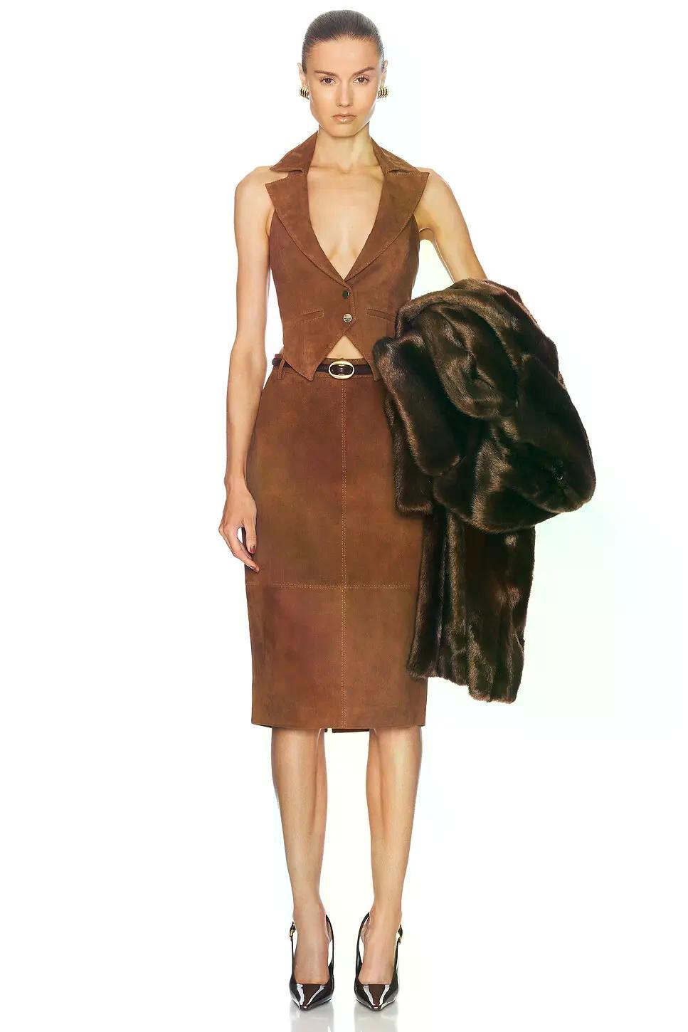 RETROFETE retrofete Josephine Leather Vest