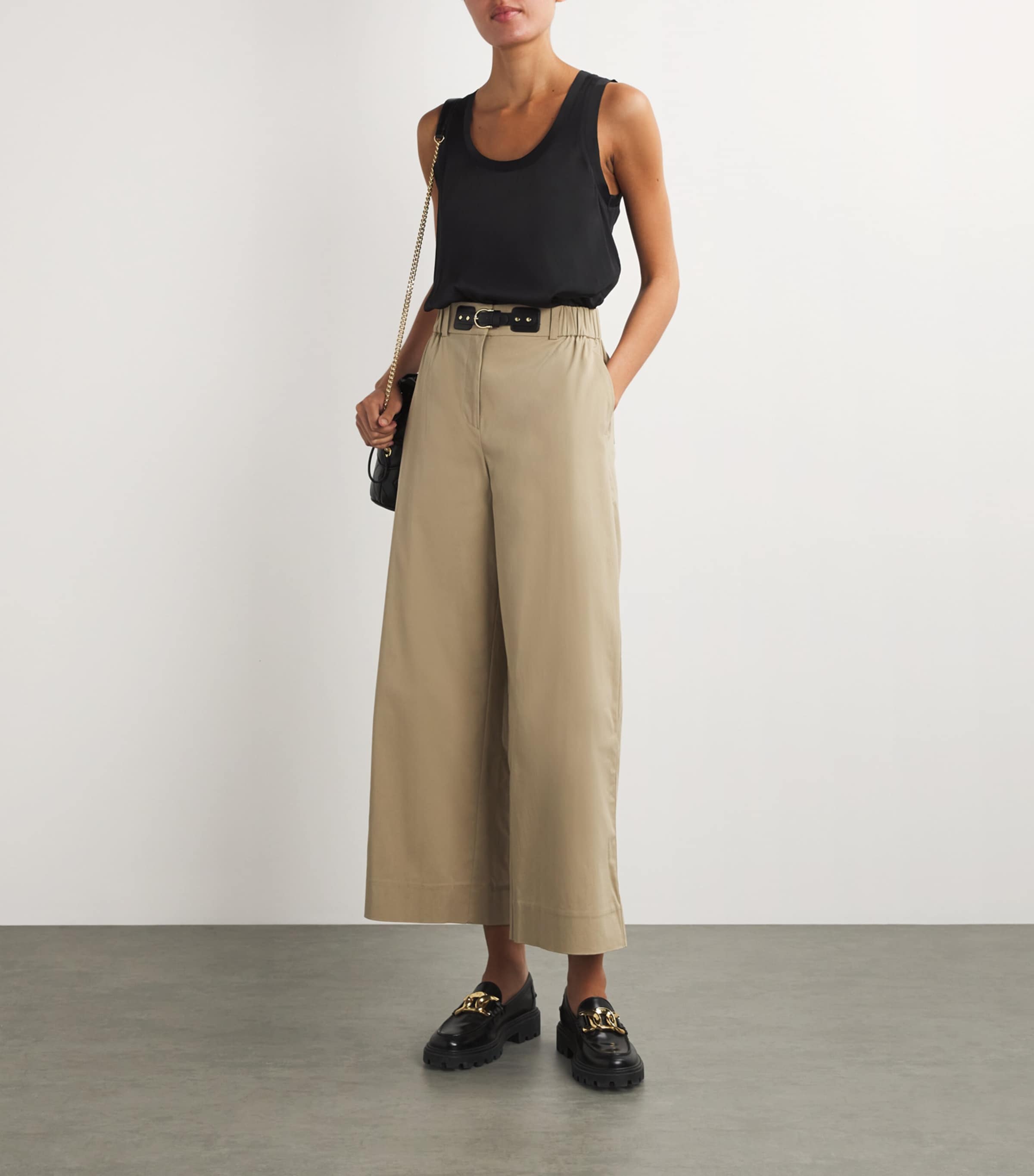 MAJE Stretch-Silk Tank Top