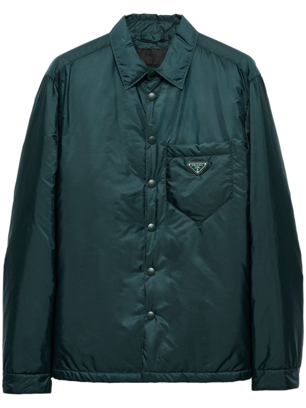 Prada Re-Nylon Shirt - Green | Editorialist