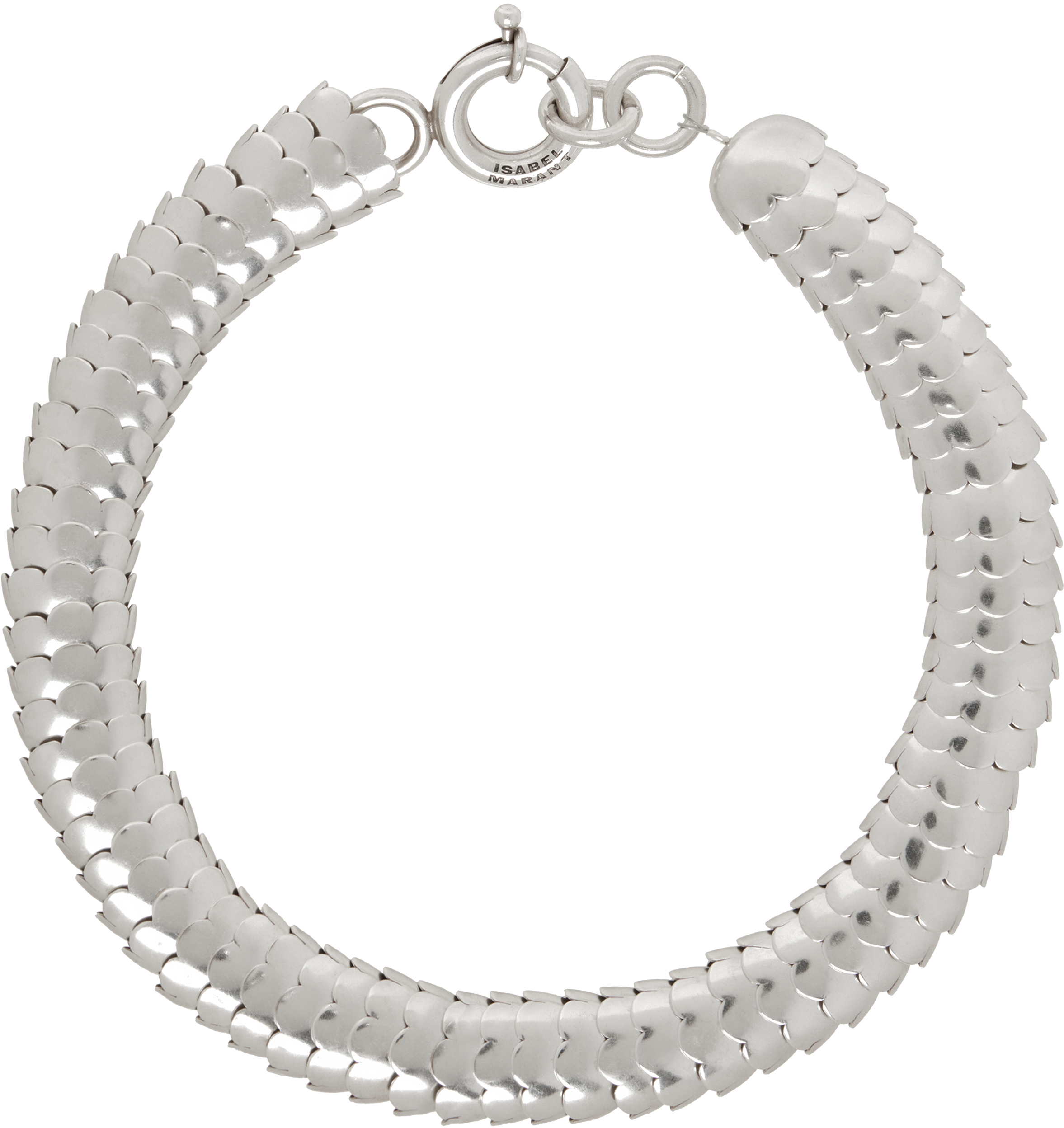 Isabel Marant Elie Choker In Silver 47% Off Editorialist