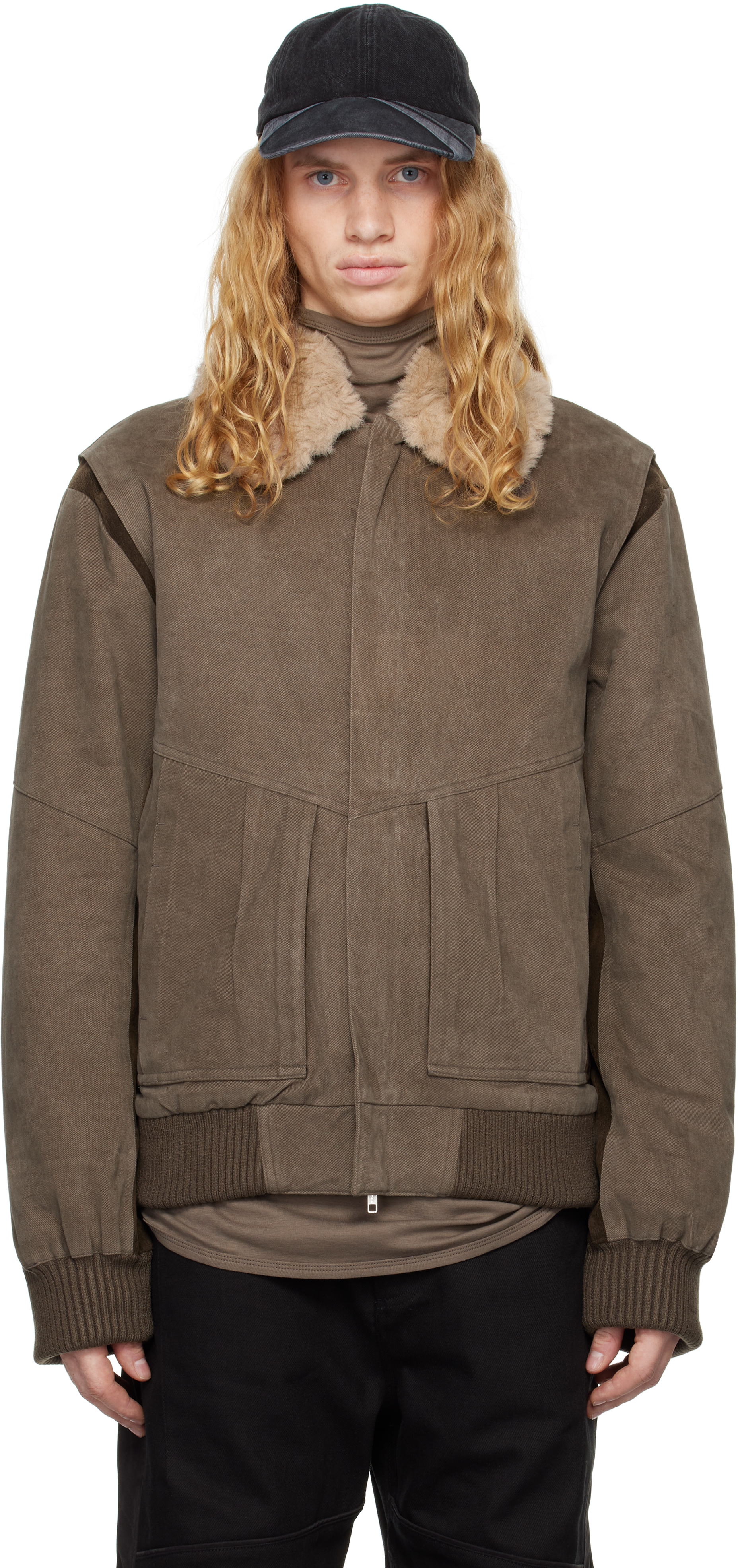 Xlim Ep.6 04 Bomber Jacket - Brown | Editorialist