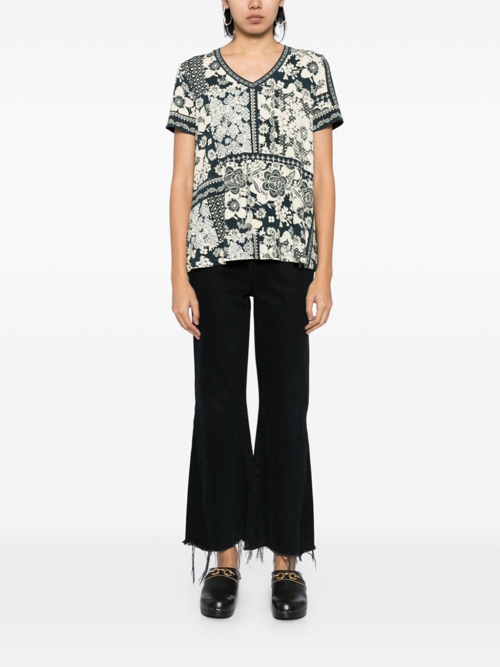 JOHNNY WAS Janie Favorite Short Sleeve Tee
