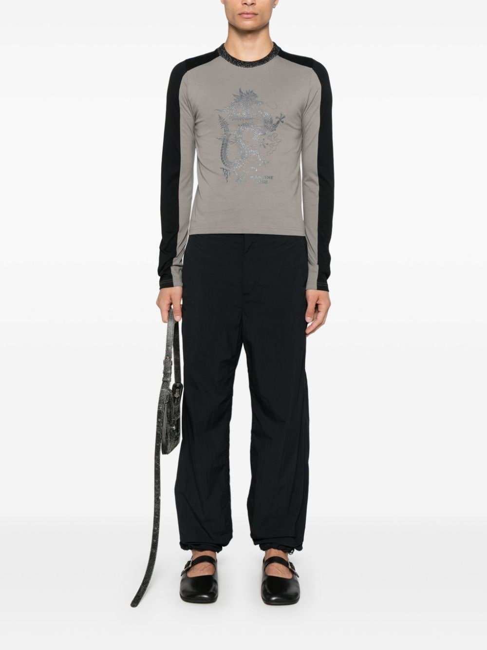 Martine Rose Shrunken T-Shirt In Grey - 53% Off | Editorialist