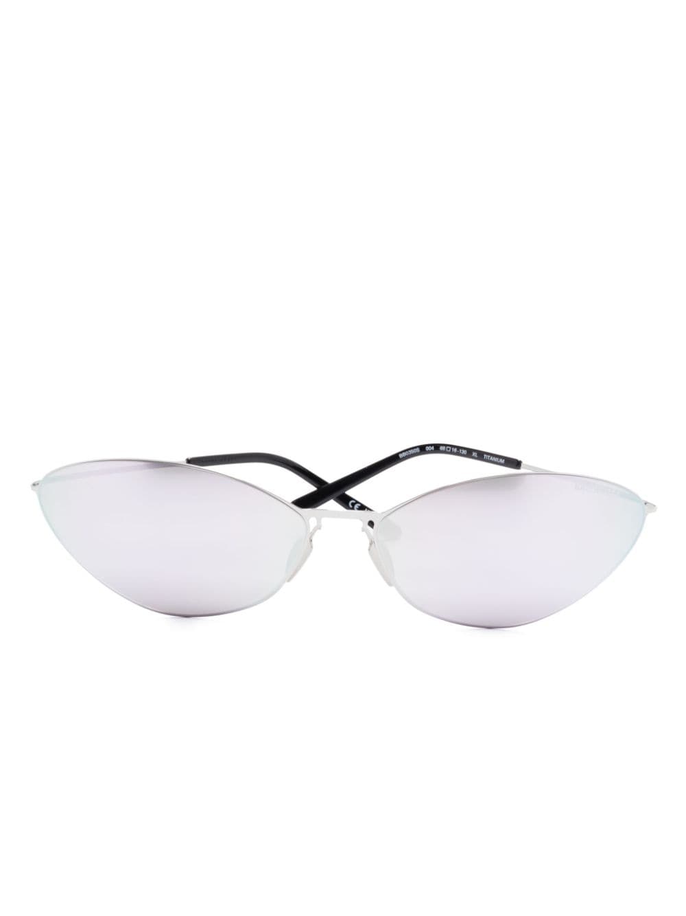 NWT Balenciaga BB0350S-002 Sunglasses Balenciaga BB0350S Sunglasses in Metal - Brown | BB0350S  main image 4