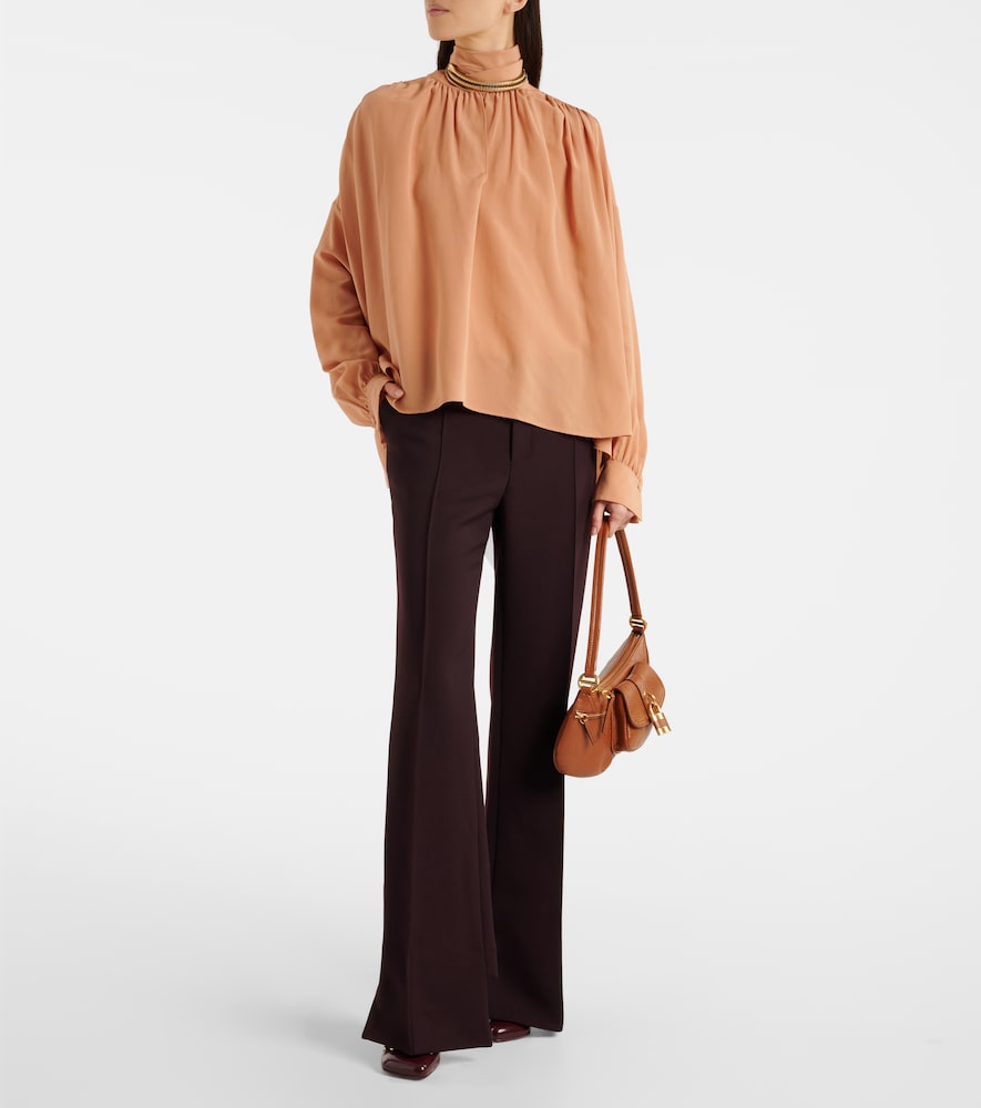 CHLOÉ Chloé Wool Wide-Leg Trousers