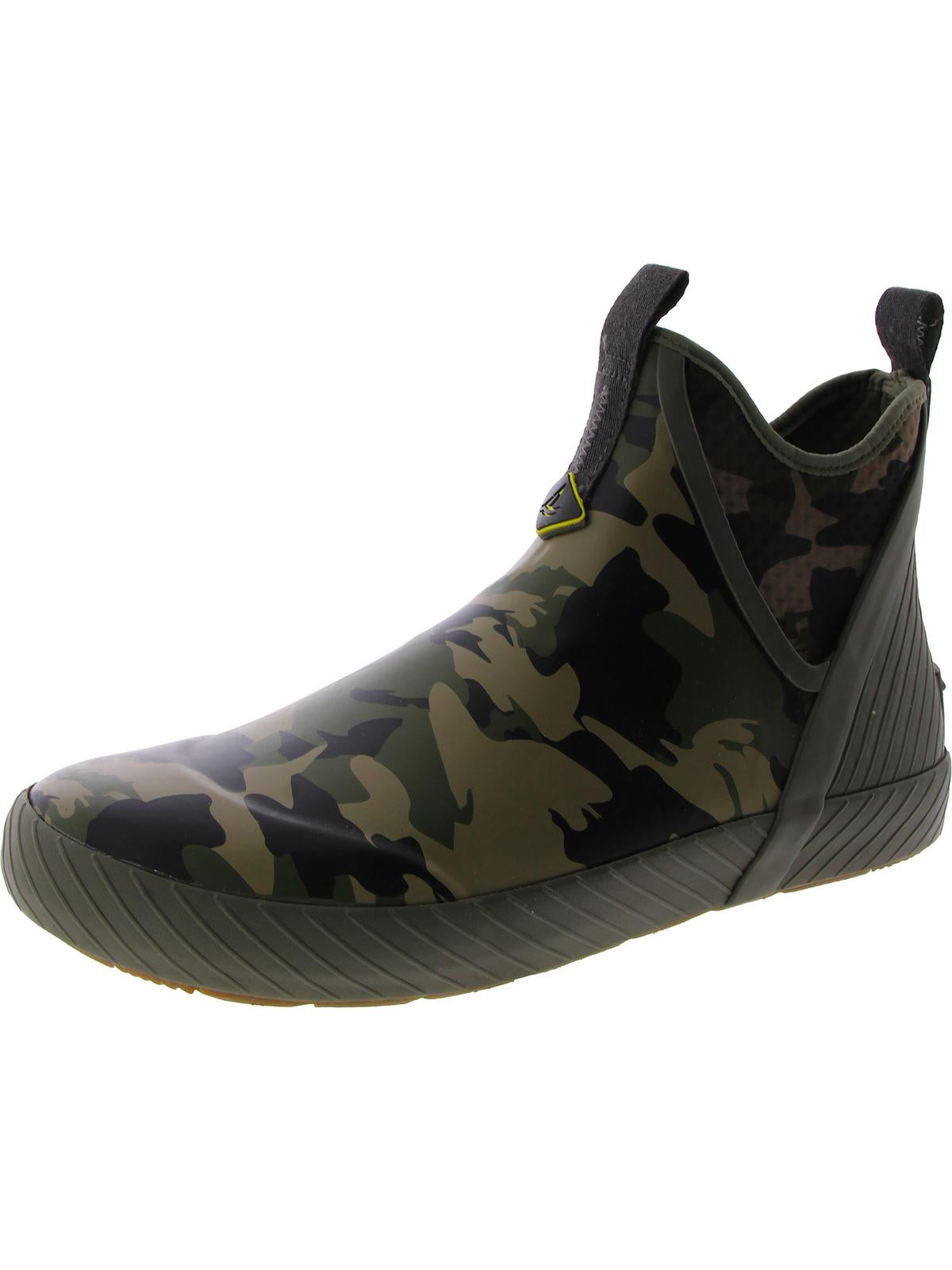 Sperry Men\'s Cutwater Deck Realtree Rain Boot In OLIVE NEW New Men main image 4
