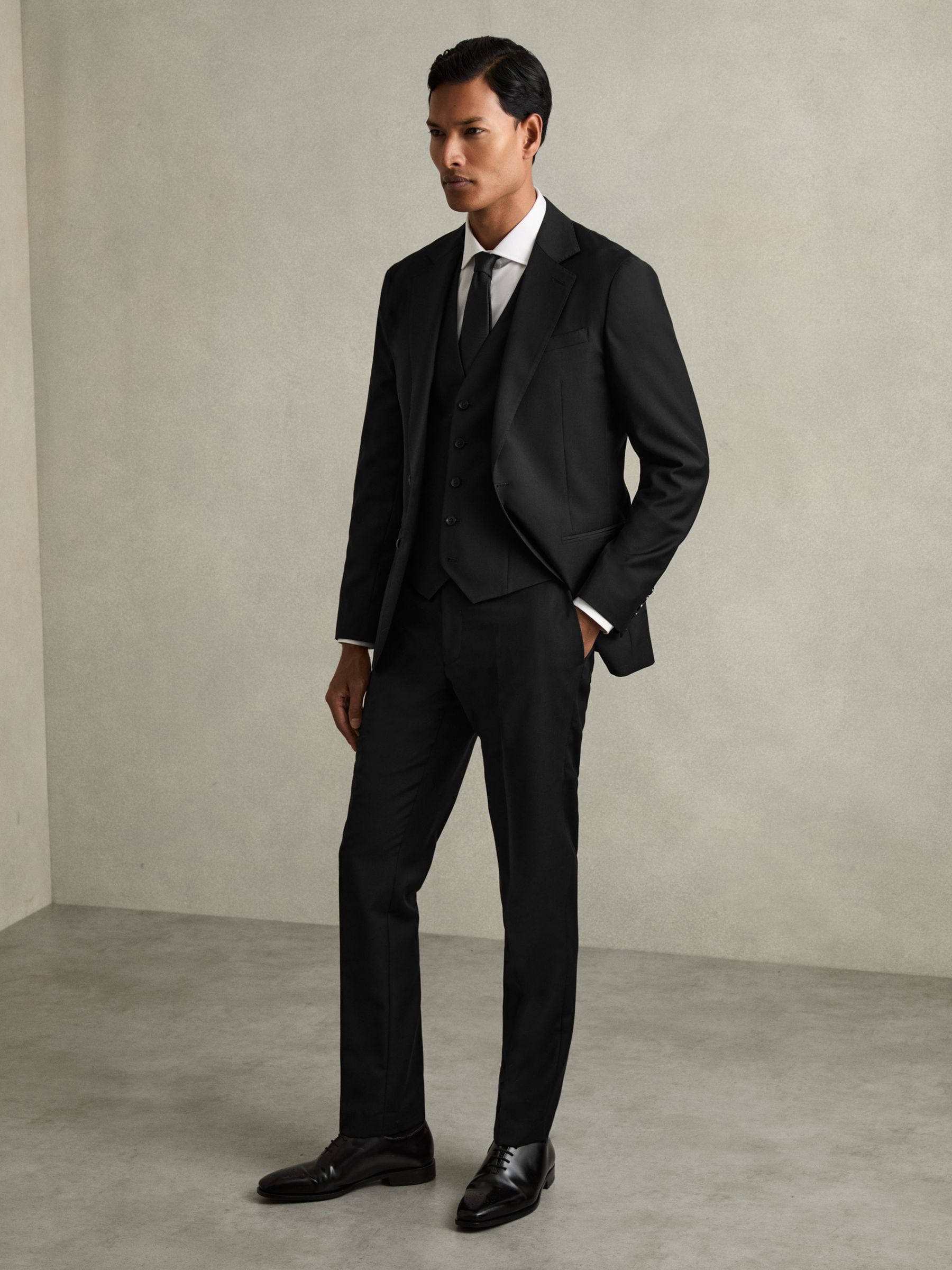REISS REISS Aspire Wool Suit Waistcoat