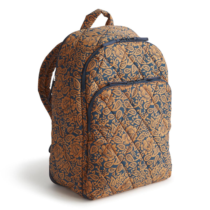 Vera Bradley Lotus Montage Backpack In Brown - 50% Off  display picture 1