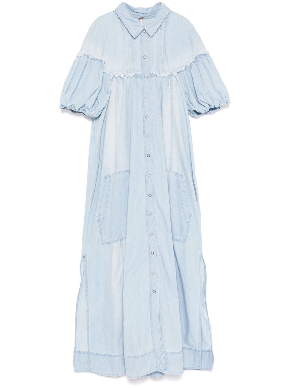 free people on the road denim maxi dress On The Road Maxi Dress