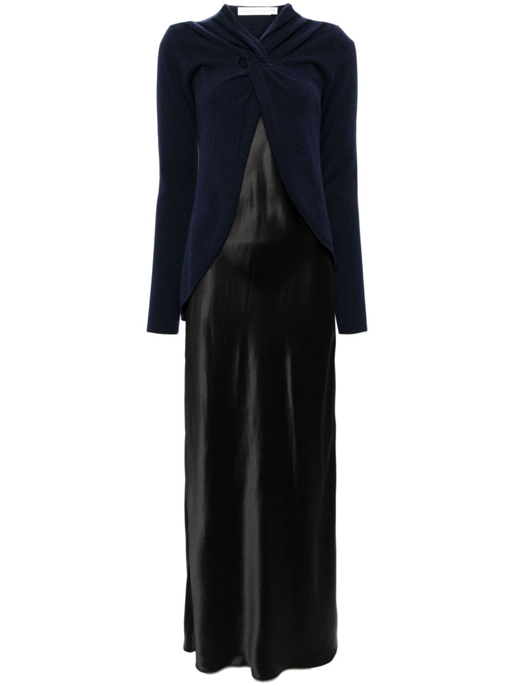 CHRISTOPHER ESBER Christopher Esber twist front cashmere dress