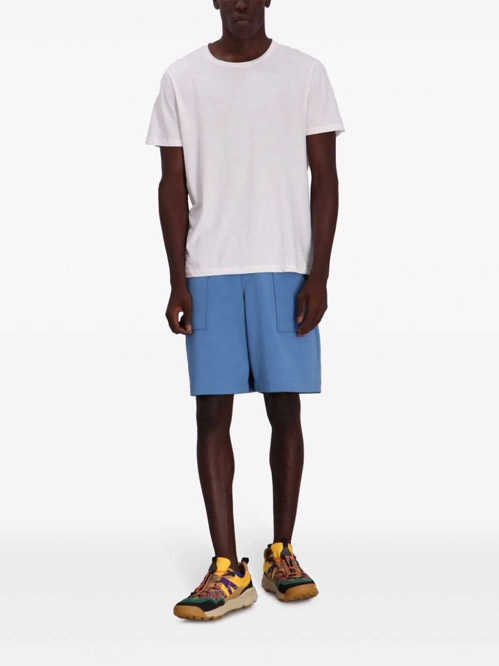 MOSCHINO Moschino Logo-Embroidered Track Shorts