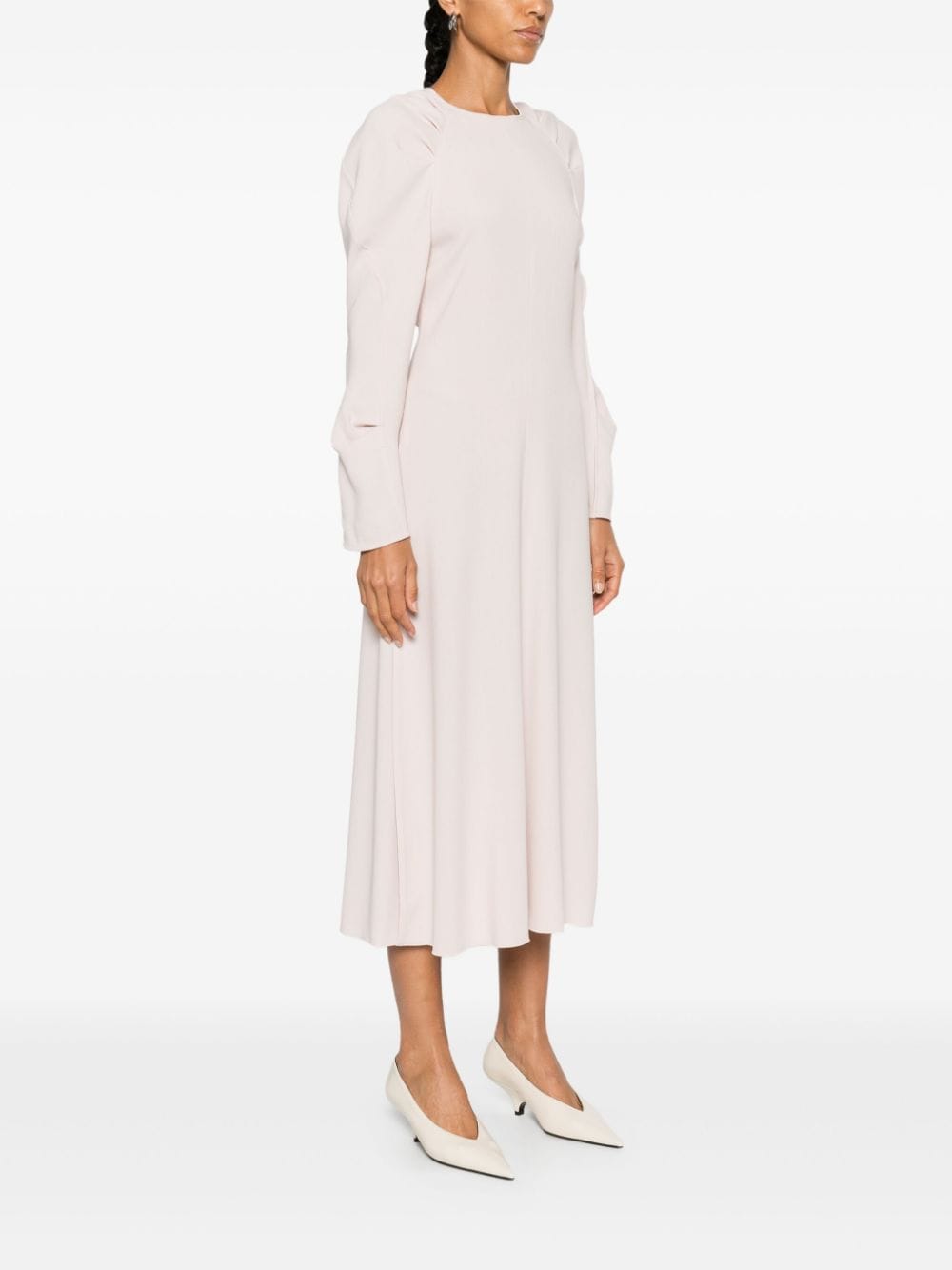 VICTORIA BECKHAM Victoria Beckham Crepe Midi Dress