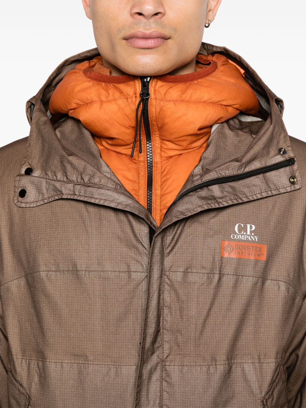 C.P. Company Gore-Tex Reversible G-Type Jacket In Brown - 34% Off
