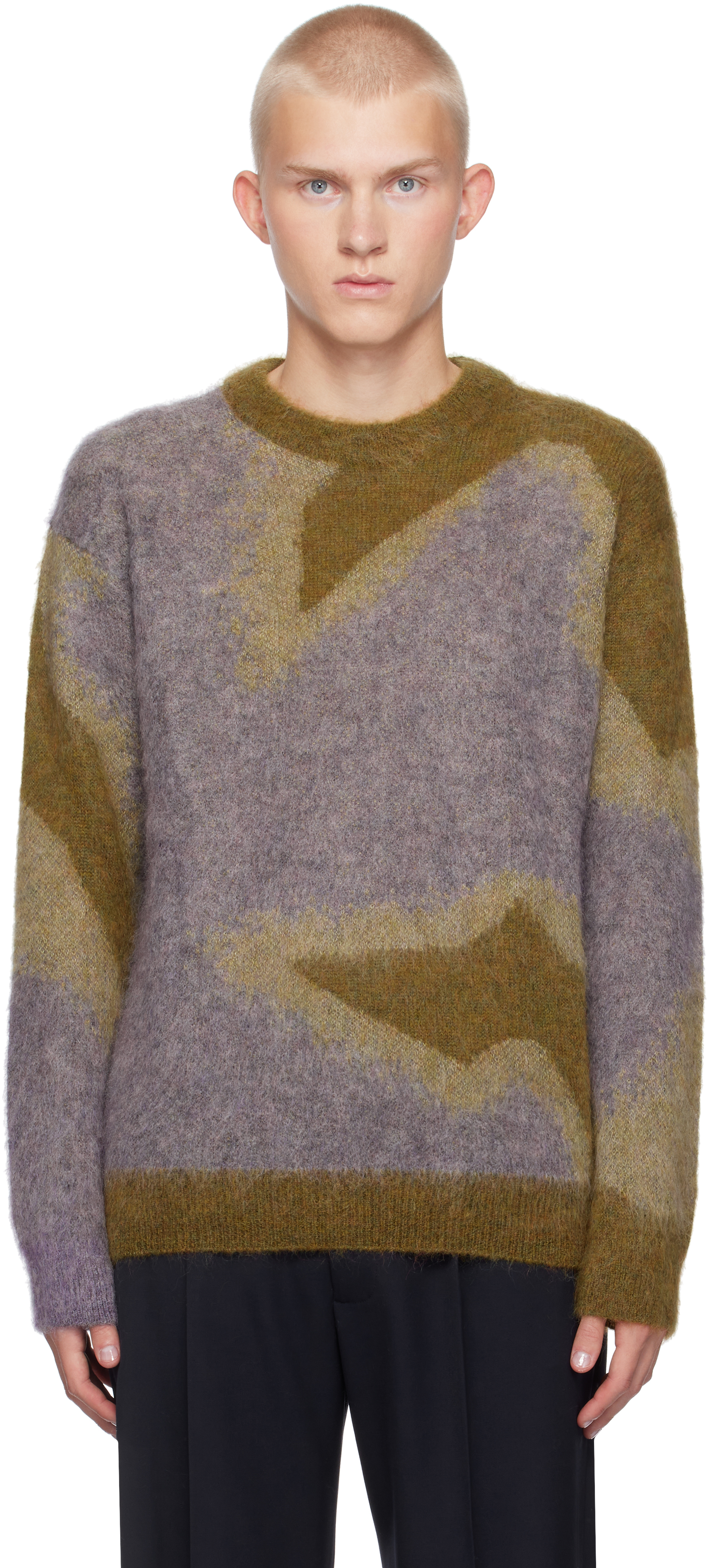 Buy Paul Smith Photogram Leaves Mohair-blend Sweater - 10 At