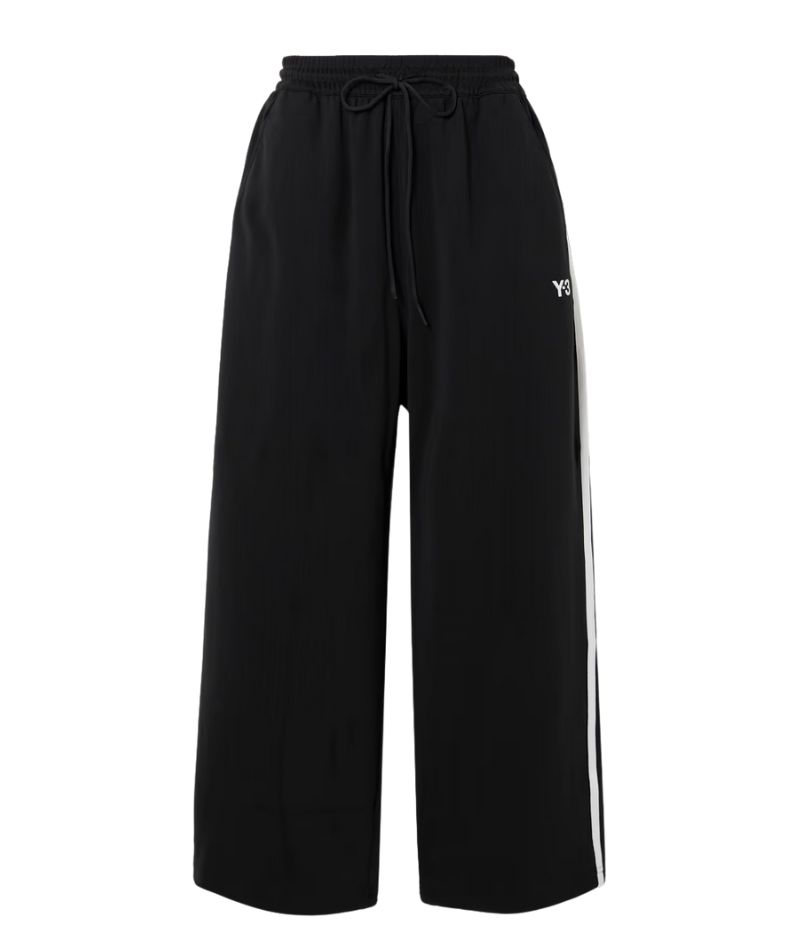 In4398 Adidas Originals By Alexander Wang Y-3 Tech-Jersey Wide-Leg Track Pants ...