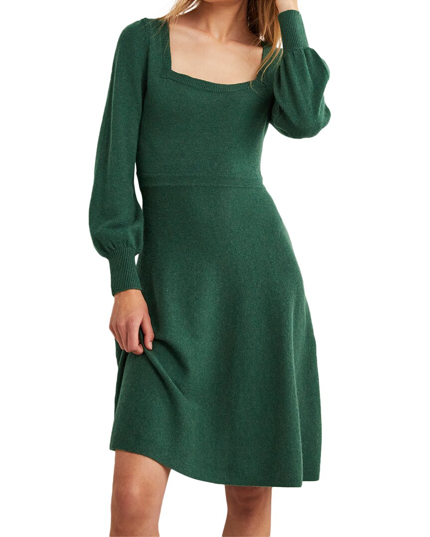 boden square neck knitted dress Buy Wool & Alpaca - Green At 53% Off Blush Ivory Silver