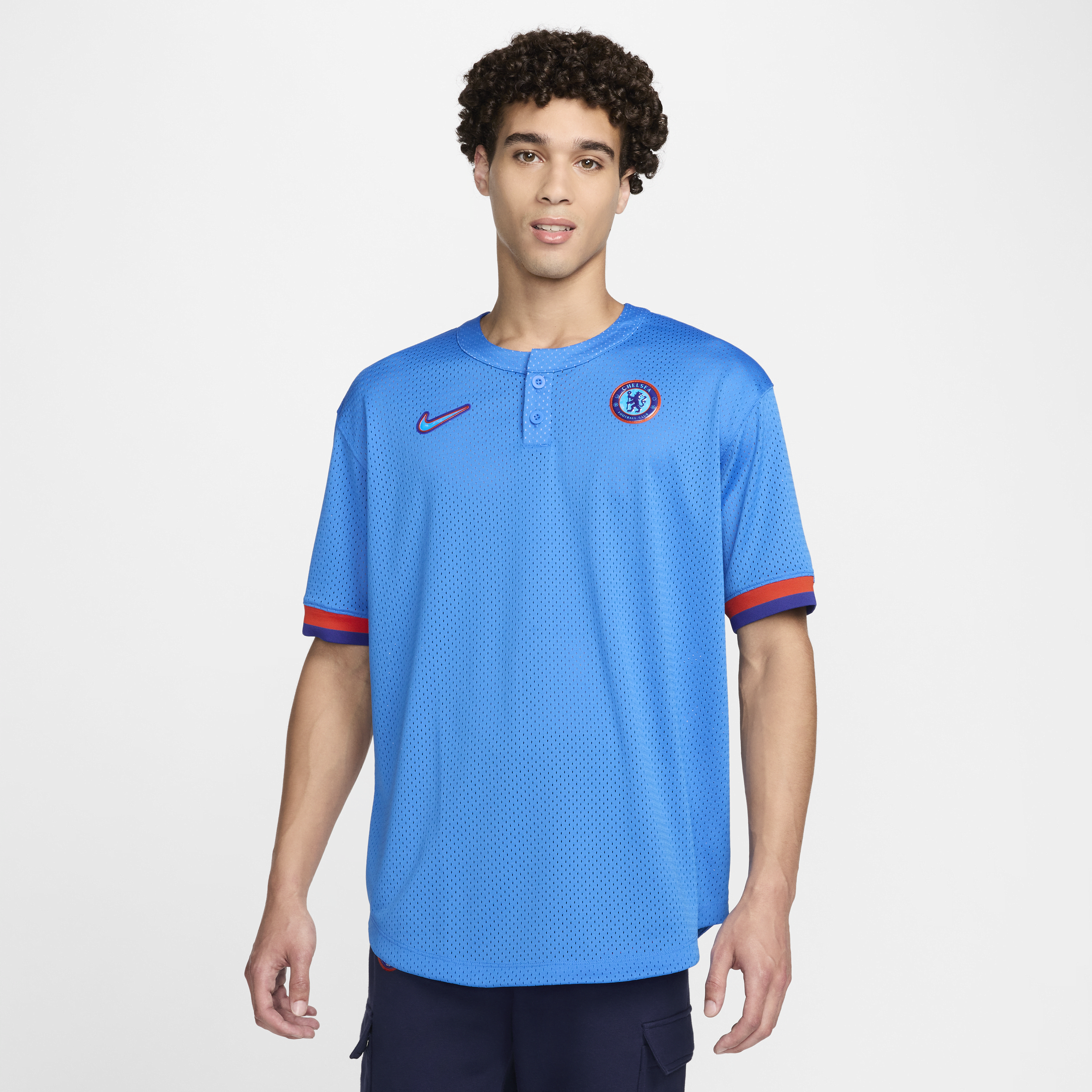 Nike Chelsea Fc Baseball Jersey - Blue | Editorialist